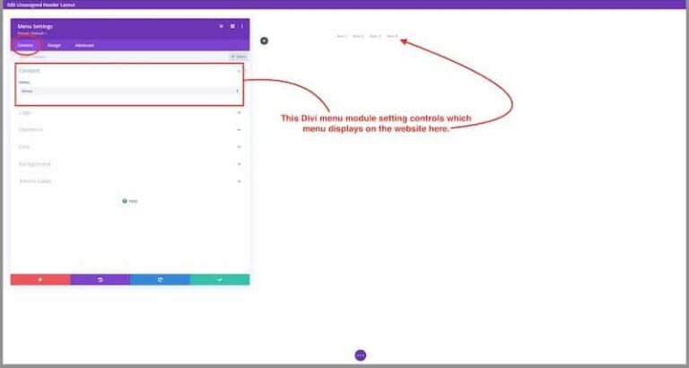 3 Easy Ways to Add a Menu in Divi - The Techie Senior
