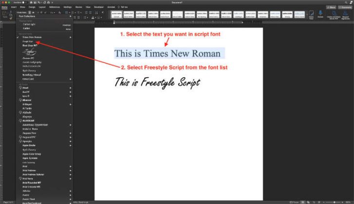 2 Easy Ways to Type a Letter in Cursive on a Computer - The Techie Senior