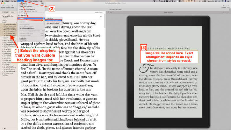 Custom Ornamental Break and Heading Images in Vellum for Mac - The Techie Senior