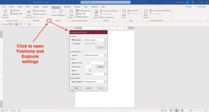 Tracking References and Citations in MS Word Easily - The Techie Senior