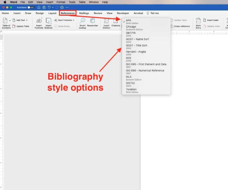 Tracking References and Citations in MS Word Easily - The Techie Senior