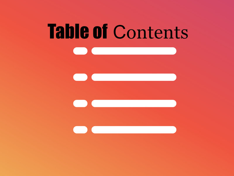 Create Tables Of Contents And Hyperlinks In OpenOffice Writer The 