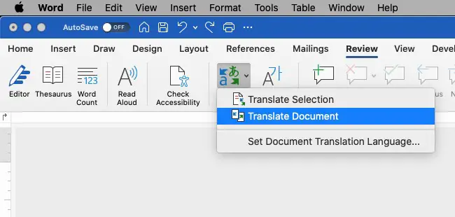 Translate A Word Document To Spanish And Other Languages The Techie 