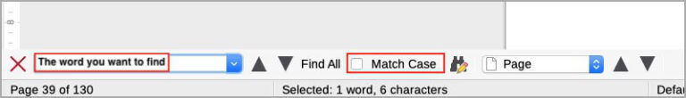 Find and Replace in LibreOffice Writer - The Techie Senior