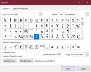 How to Type an Upside-Down Question Mark - The Techie Senior